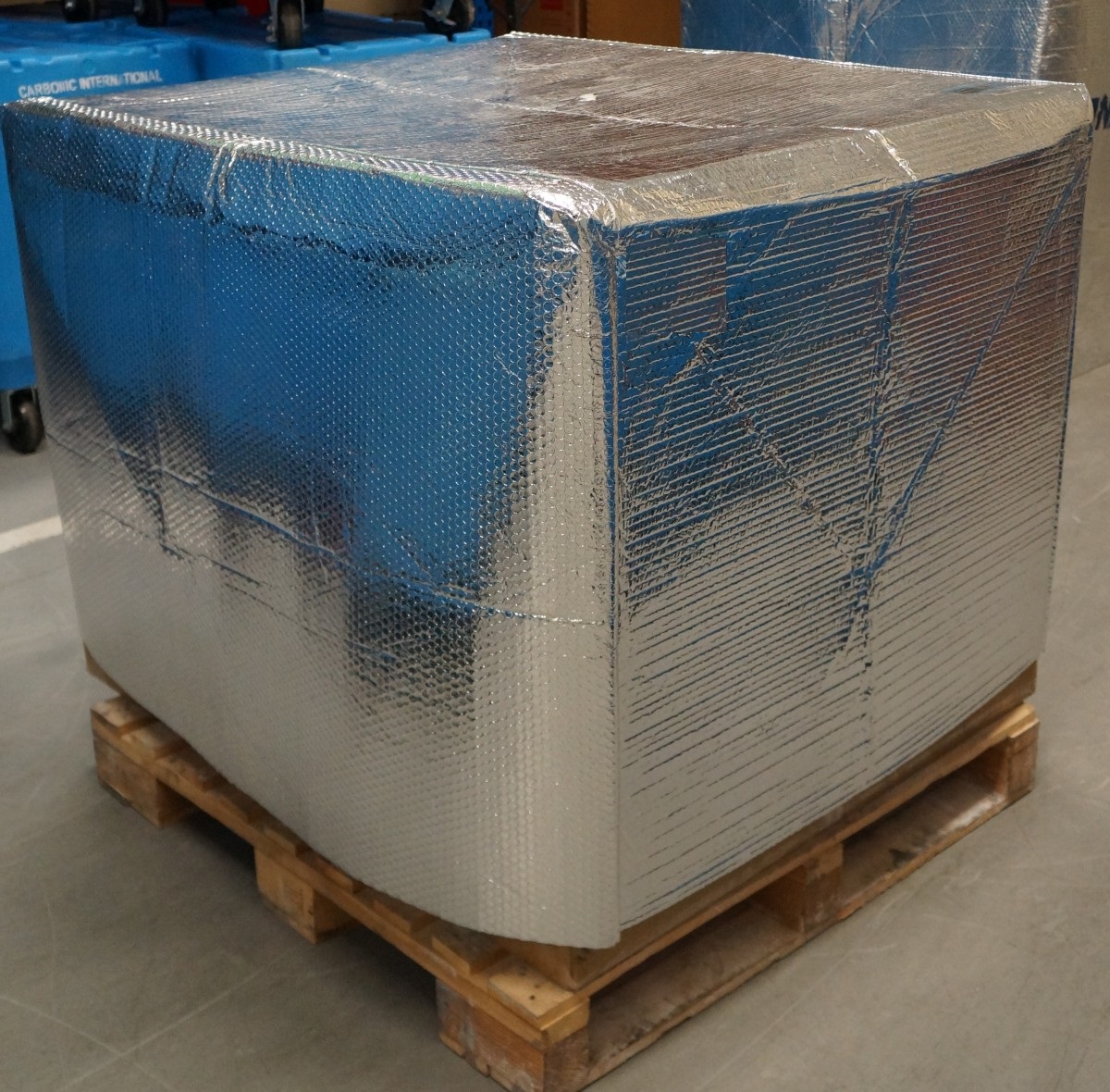 Insulated Pallet Covers Dry Chill Temperature Controlled Packaging Insulated Pallet Covers Dry Chill Temperature Controlled Packaging
